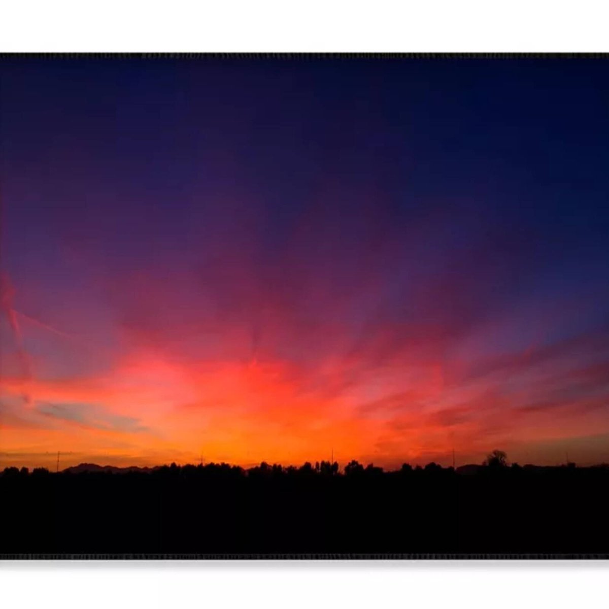 Beautiful Landscape & Dusk Country Print 100% Australian Made 120x90cm ...