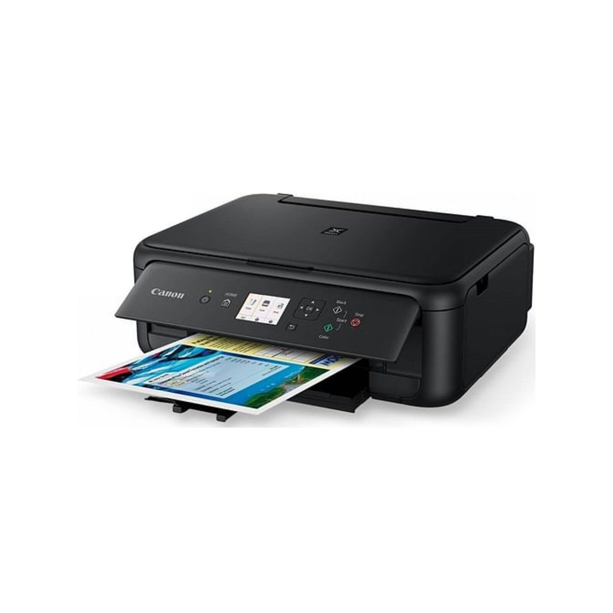 Canon Pixma TS5160 Wireless Multi-Function Inkjet ADF Printer [TS5160BK ...
