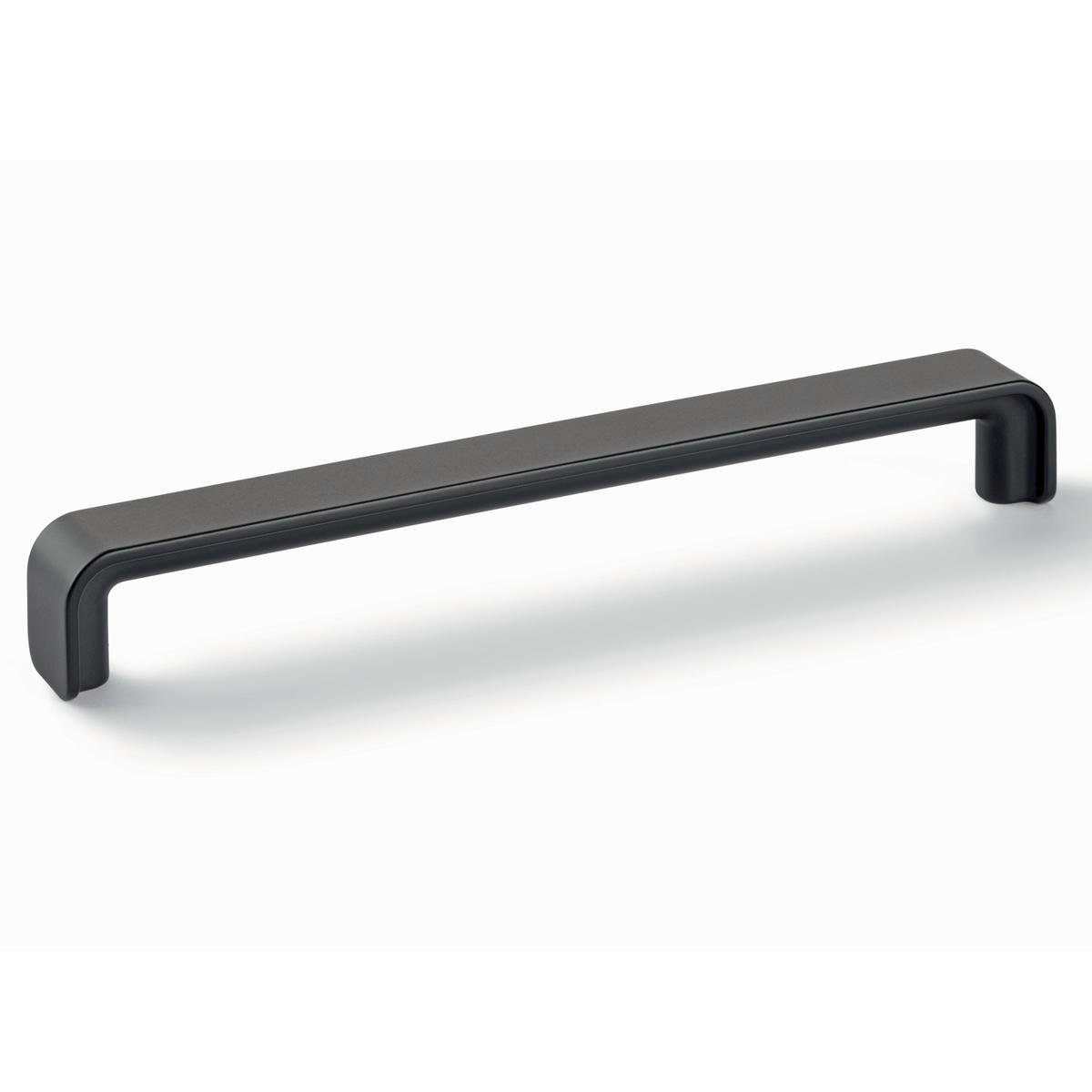 Hafele 169 x 22mm Matt Black Cabinet Handle - Bunnings Australia