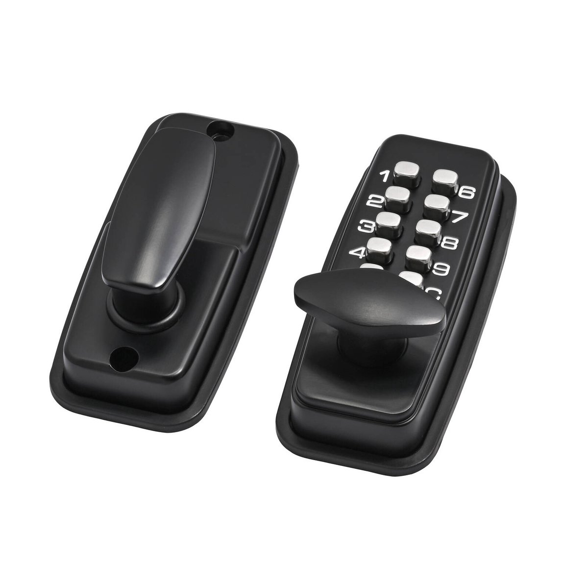 Ikonic Matte Black Digital Entry Lock - Bunnings Australia