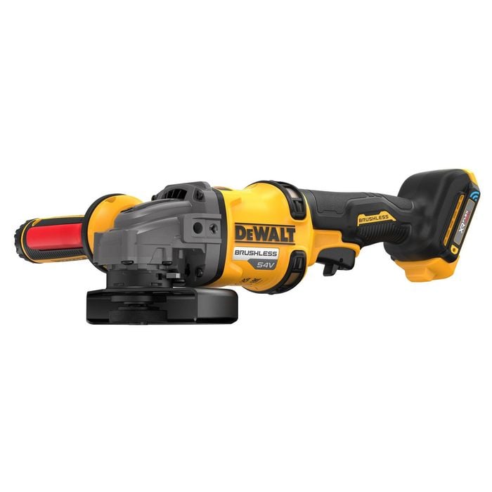 DeWALT 54V XR FLEXVOLT 125mm Angle Grinder with Side Handle Detect DCG418SHDN-XJ - Bare Unit ...