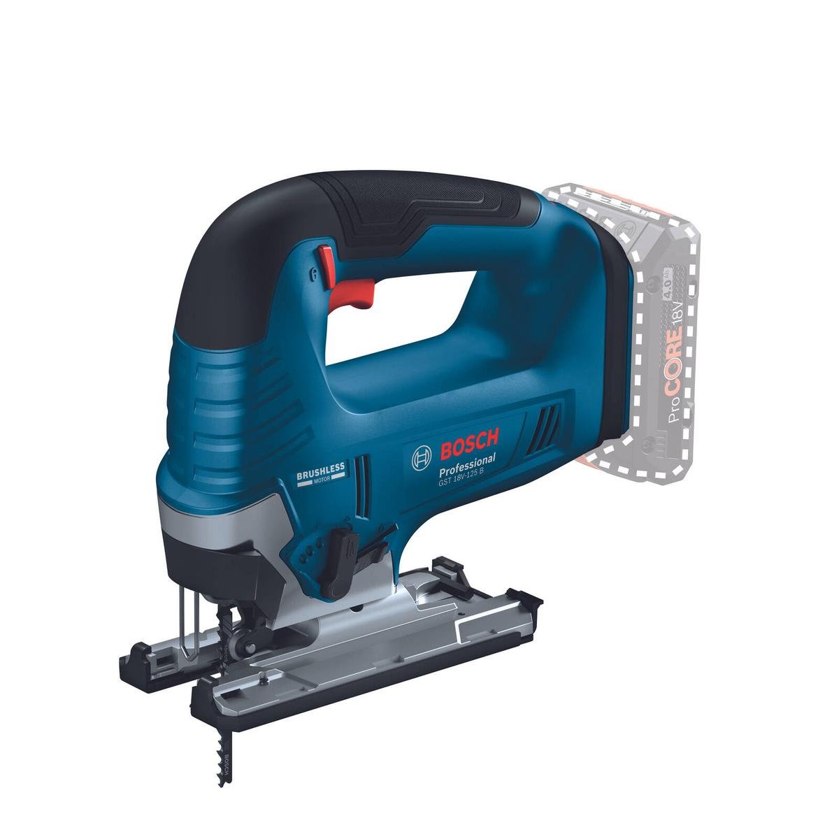 Bosch 18V Professional Jigsaw 06015B3040- Skin Only - Bunnings Australia