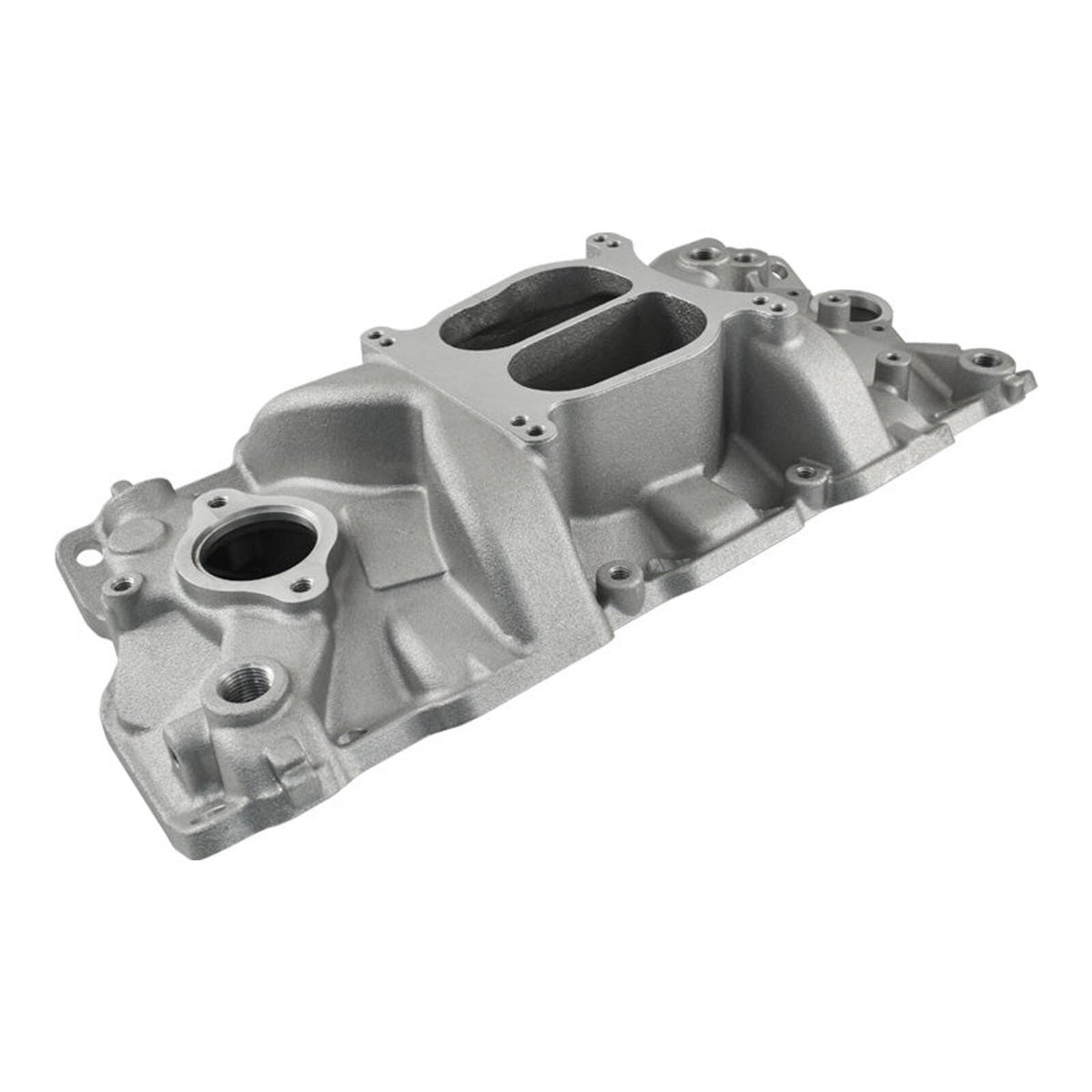 Cyclone SB Chev Dual-Plane Intake Manifold, Non-EGR, Street - Bunnings ...
