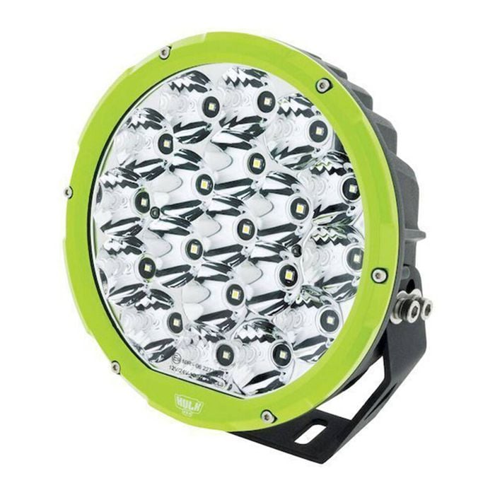 Hulk Round LED Driving Vehicle Car Light Beam 7inch Green Bezel ...