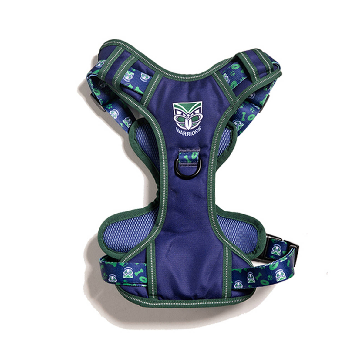 NRL New Zealand Warriors Pet Dog Padded Harness Adjustable Vest L ...