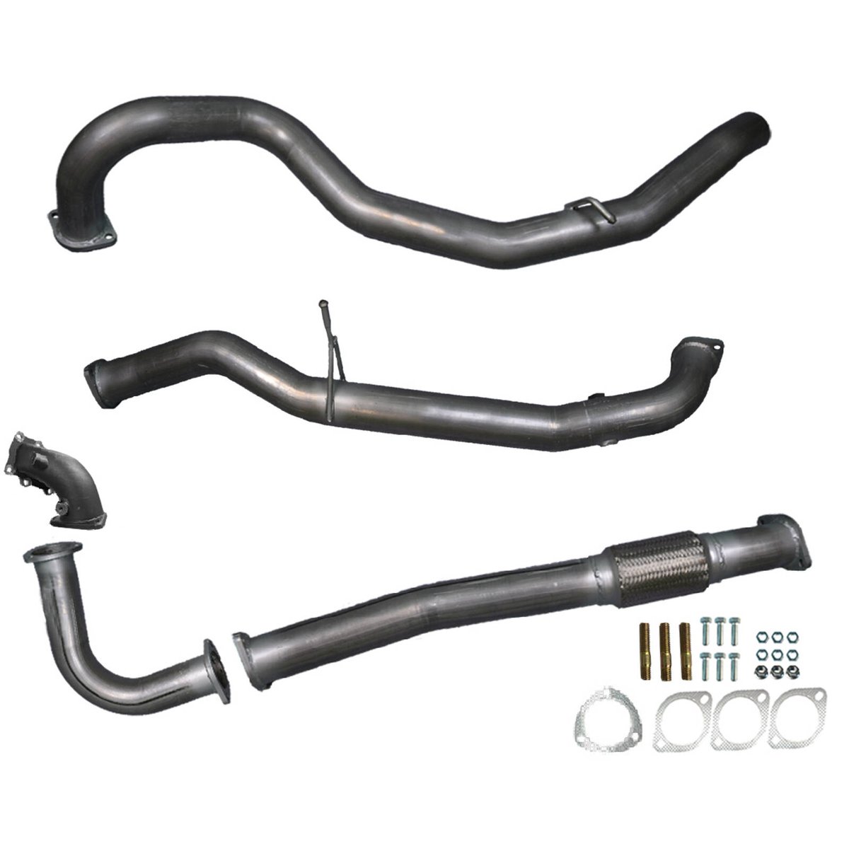 Nissan GU Patrol Exhaust 4.2L Turbo Diesel Wagon 3" Inch Turbo Back ...