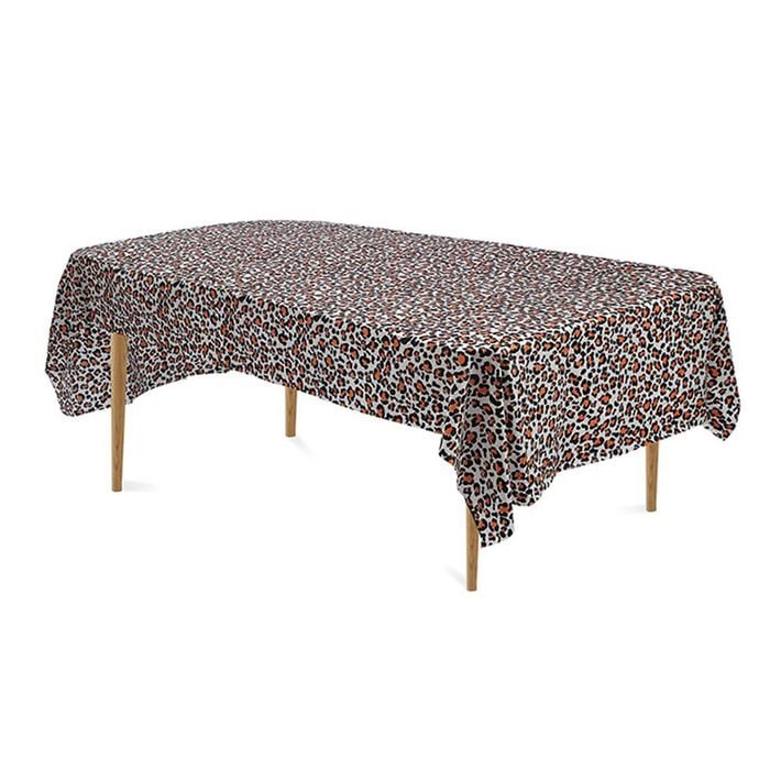 Splendid Living Leopard Rectangle Table Desk Cloth Tablecloth Cover ...
