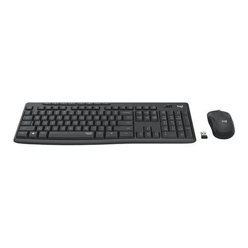 Logitech MK295 Wireless Silent Keyboard And Mouse Combo - Graphite [920 ...