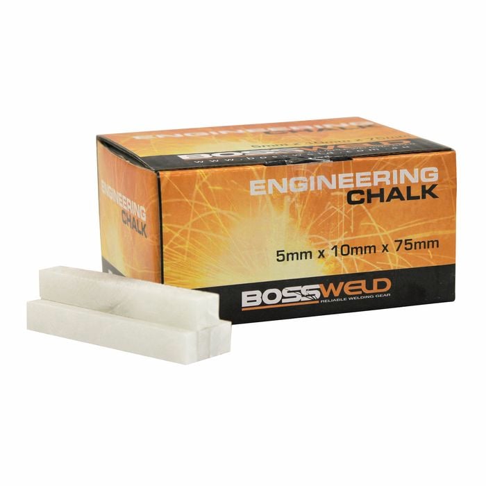 Bossweld 75 x 10 x 5mm Engineers Chalk - 50 Pack - Bunnings Australia