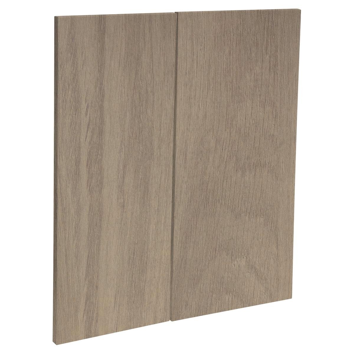 Kaboodle Maplenut Modern Corner Base Cabinet Doors - 2 Pack - Bunnings ...