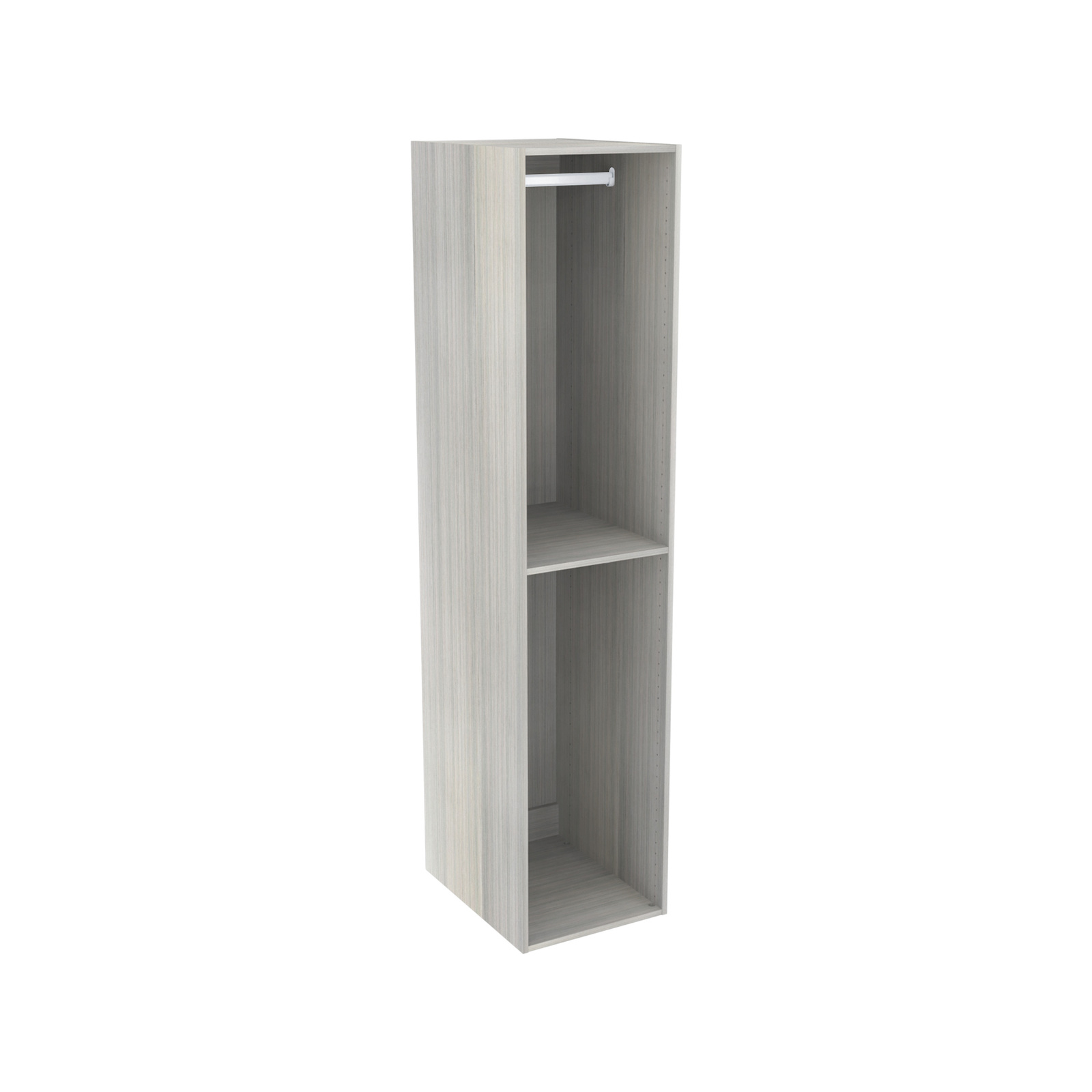 2048 x 450 x 580mm Mist Double Hanging Robe Insert - Lugna Online