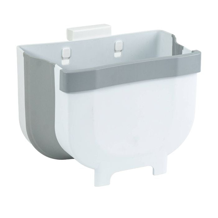 Practa 4.5L White Foldable Waste Bin - Bunnings Australia