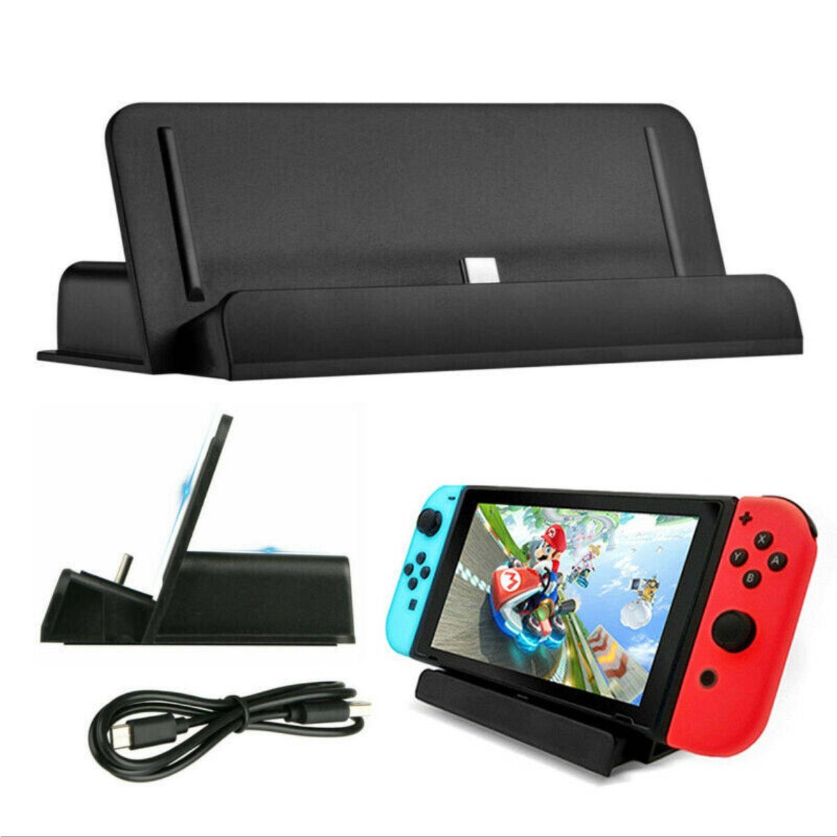 Nintendo Switch and Switch Lite Game Console Charging Dock Station ...
