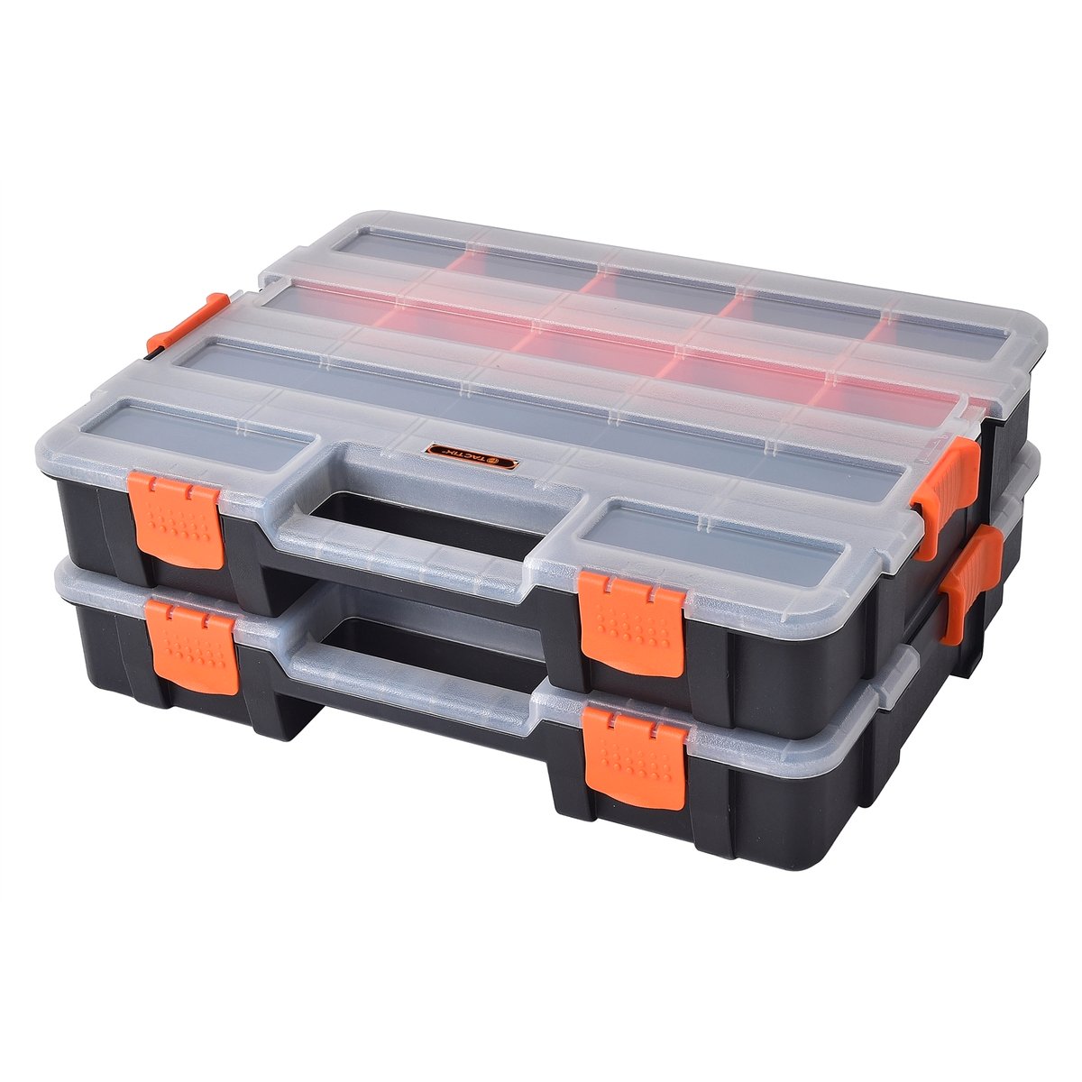 Tactix 2 Piece Internlockable Organiser Set - Bunnings New Zealand