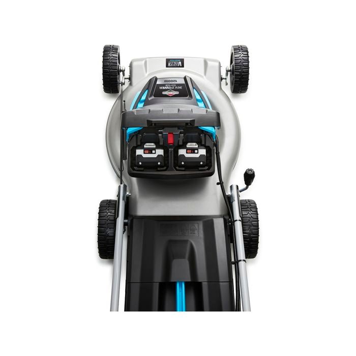 VICTA 36V 2 x 18V Mightycut Brushless Steel Deck 18" Lawn Mower Kit ...