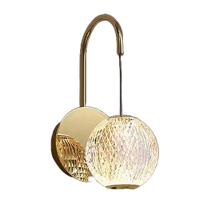 Vencha Langdon 6w LED Wall Light - Gold (3000K) - Bunnings Australia