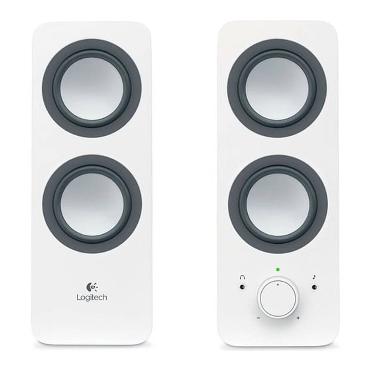 Logitech Z200 Multimedia Speakers - White [980-000851] - Bunnings Australia
