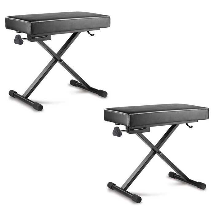2PK Hercules EZ Height Adjustable Keyboard Bench - Bunnings Australia