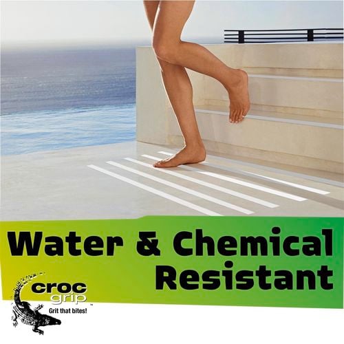 Croc Grip Clear Soft Textured Steps - 3 Pack - Bunnings Australia