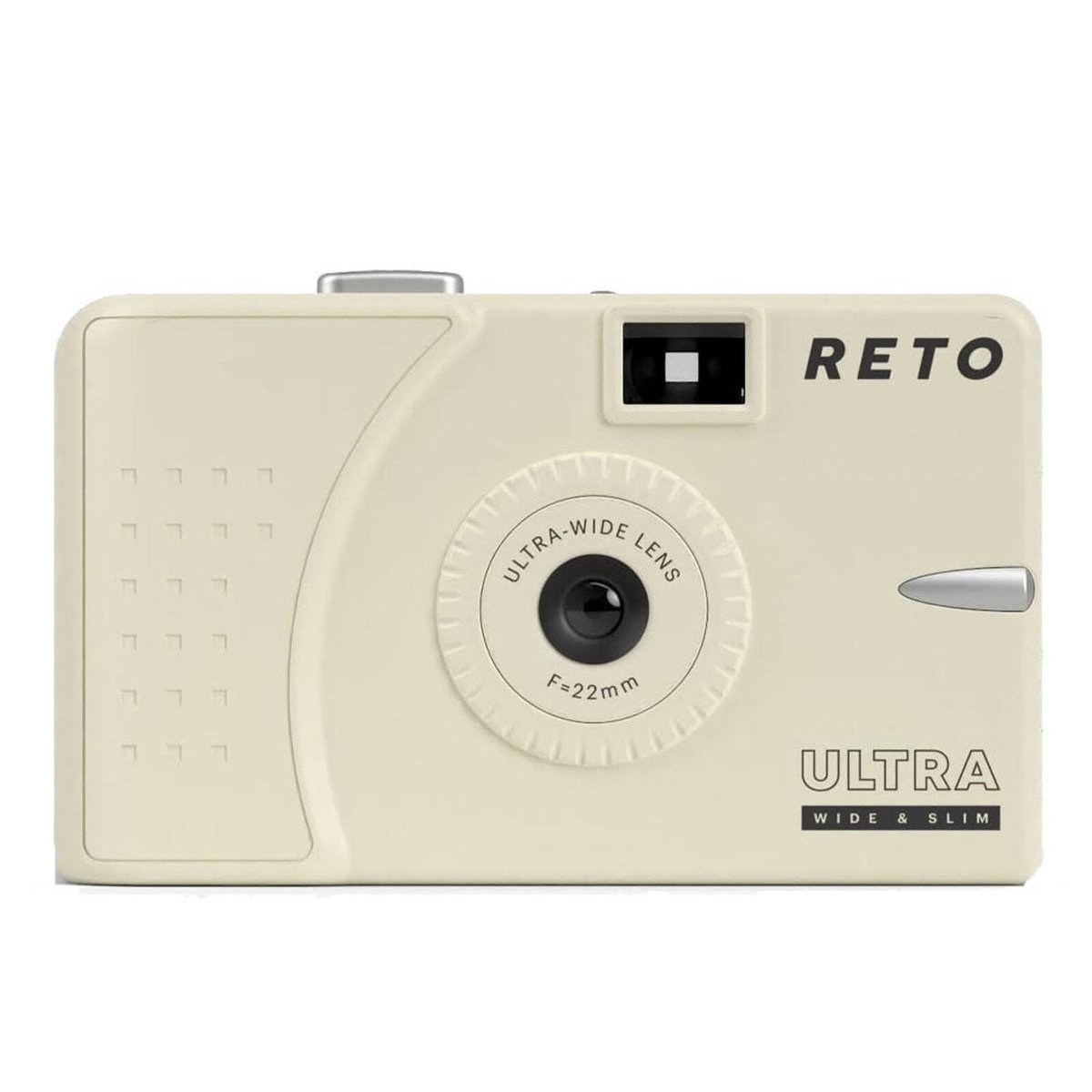 Reto Ultra Wide & Slim Film Camera - Cream - Bunnings Australia