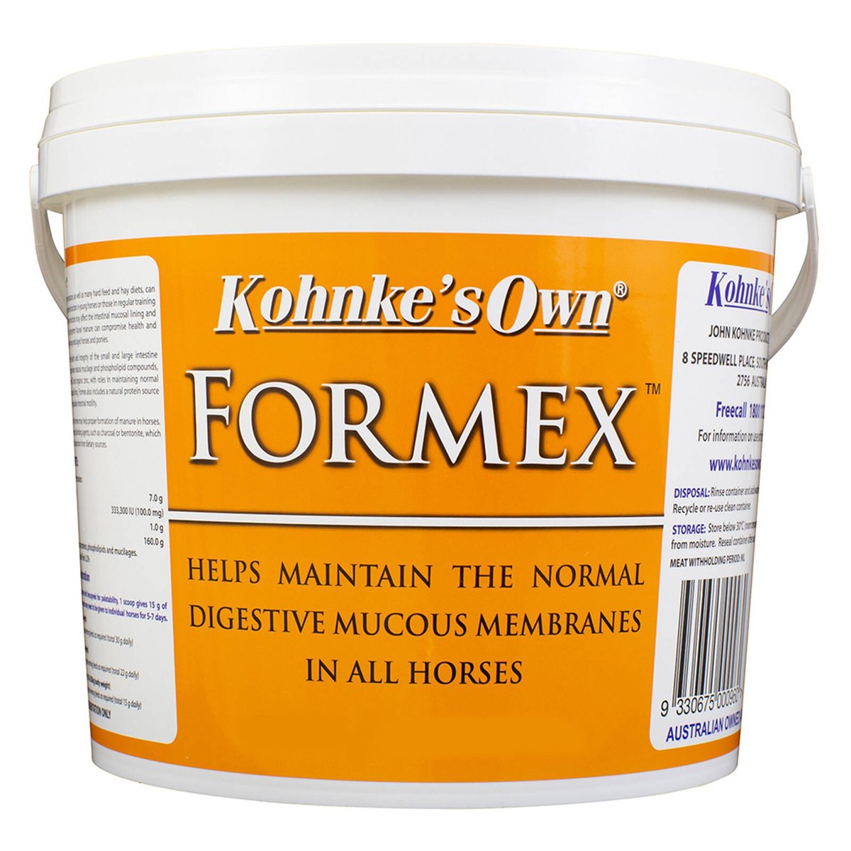 Kohnkes Own Formex Horse Digestive Supplement 3kg - Bunnings Australia