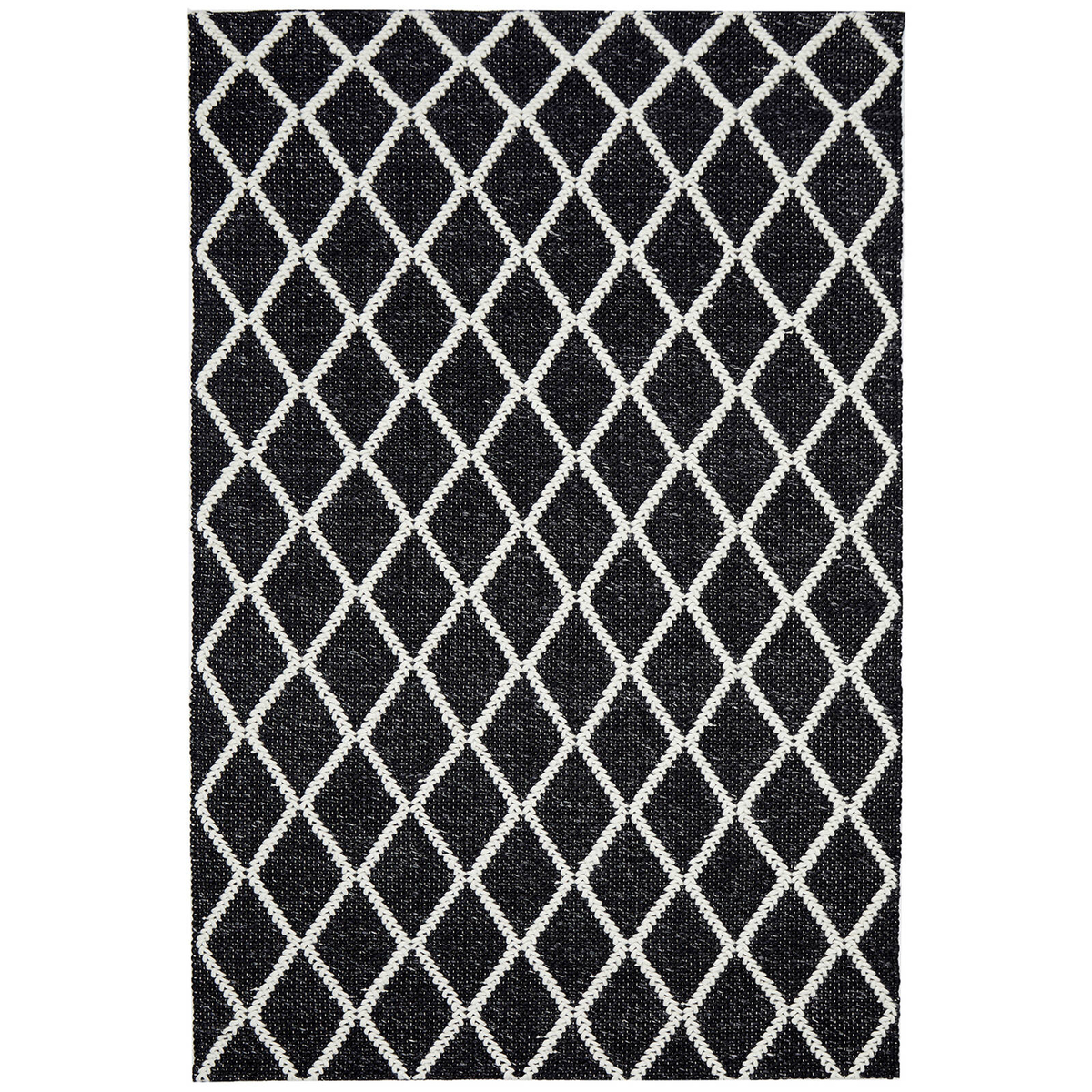 Klara Black 280X190Cm Rug - Bunnings Australia
