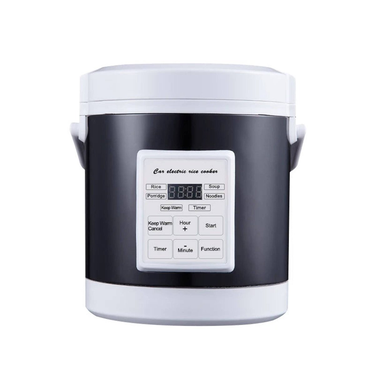 NNEOBA 12V/24V Mini Car Rice Cooker 1.6L Portable Grey - Bunnings Australia