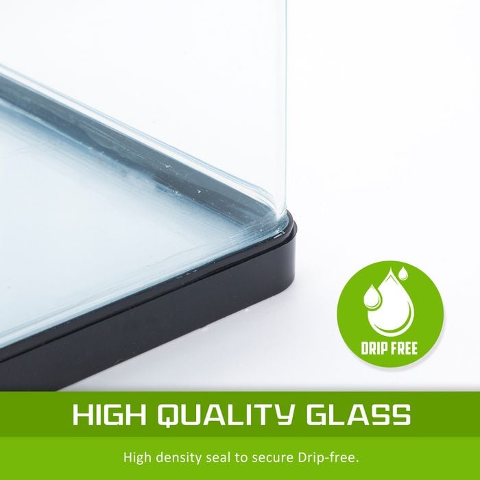 Dynamic Power Aquarium Fish Tank 30L Curved Glass RGB LED - Bunnings ...