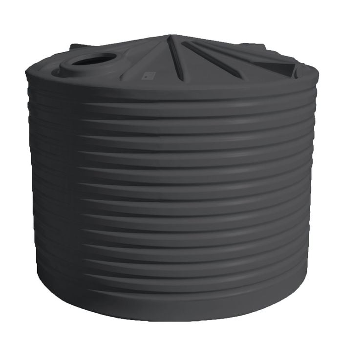 Clark Tanks 10000L Round Poly Water Tank - Boulder Grey - Bunnings ...