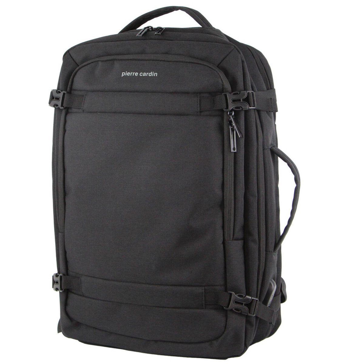 Pierre Cardin s Travel & Business Backpack with Built-in USB Port Black ...