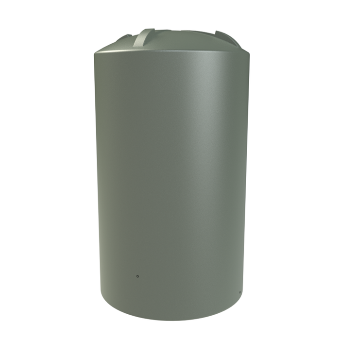 Melro Tanks 2500L Rivergum Poly Round Water Tank - Bunnings Australia