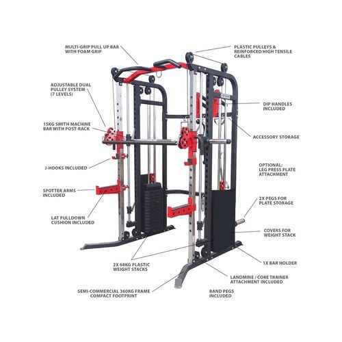 Armortech F40 Functional Trainer - Bunnings Australia