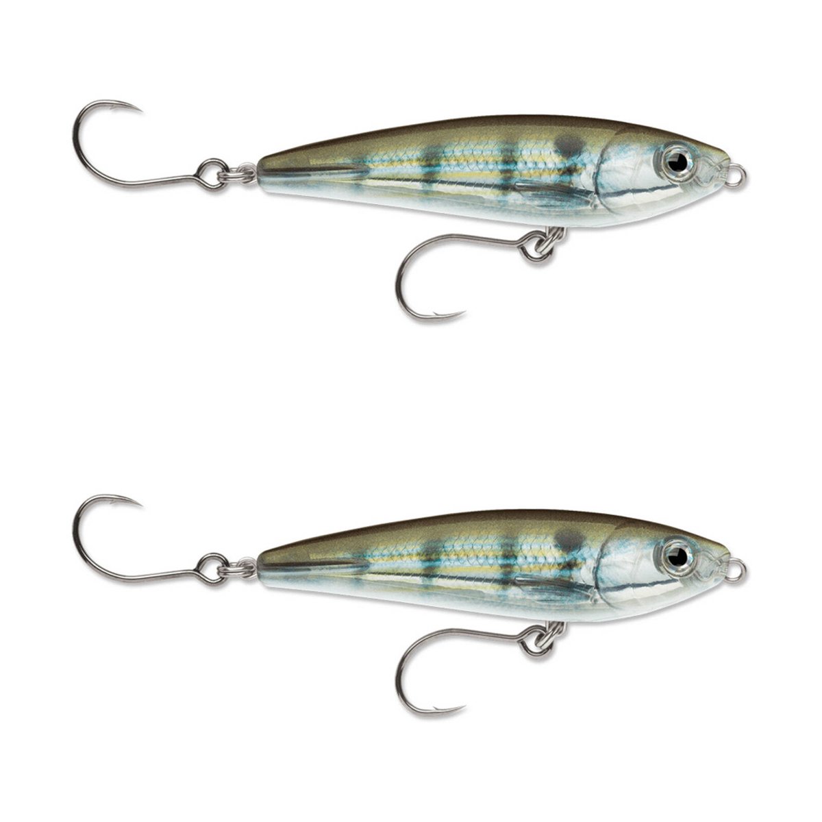 2x Rapala 7cm Saltwater X Rap SubWalk Walk the Dog Bait Fish Lures ...