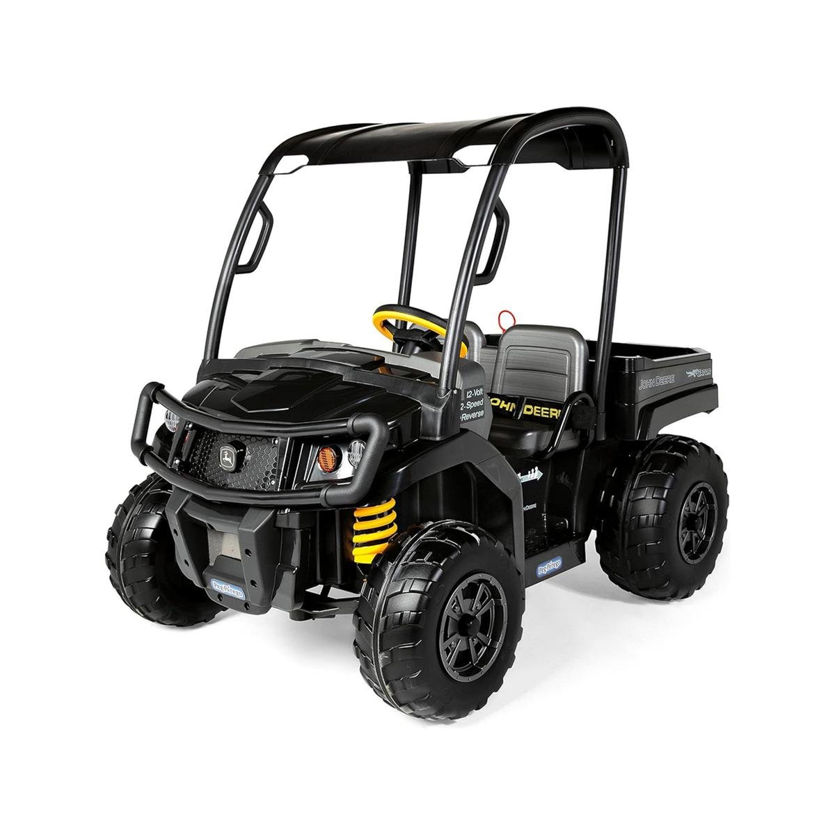 John Deere XUV Electric Gator with Roof - Midnight Black 12V 3y ...