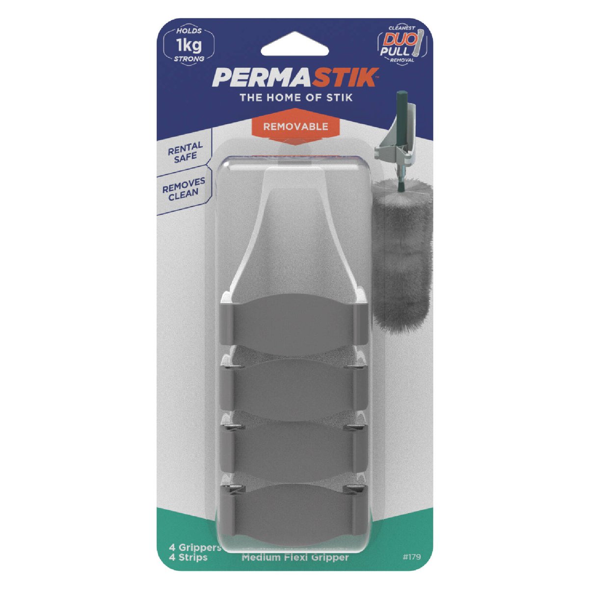 Permastik Medium Flexi Gripper - 4 Pack - Bunnings Australia