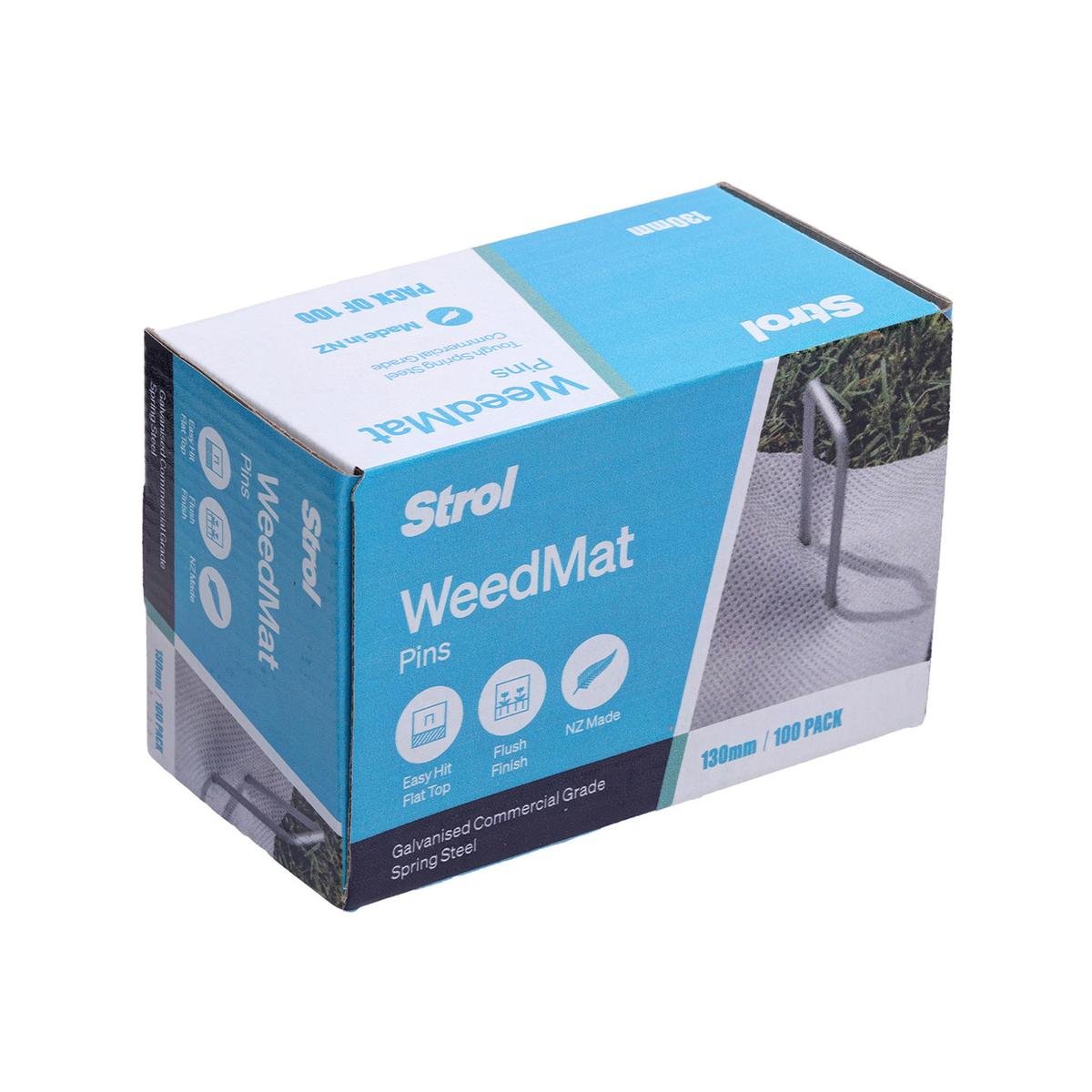Strol 130mm WeedMat Pins - 100 Pack - Bunnings Australia