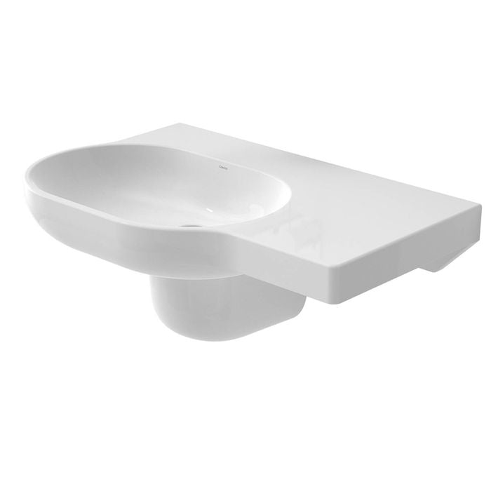 Caroma 720mm Opal Right Hand Side Wall Basin - 0 Tap Hole - NTH ...