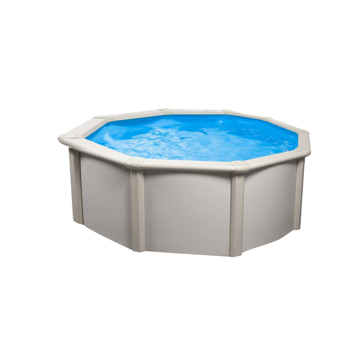 Driclad 3.66m x 1.32m Round Modular Salt Water Swimming Pool - Bunnings ...