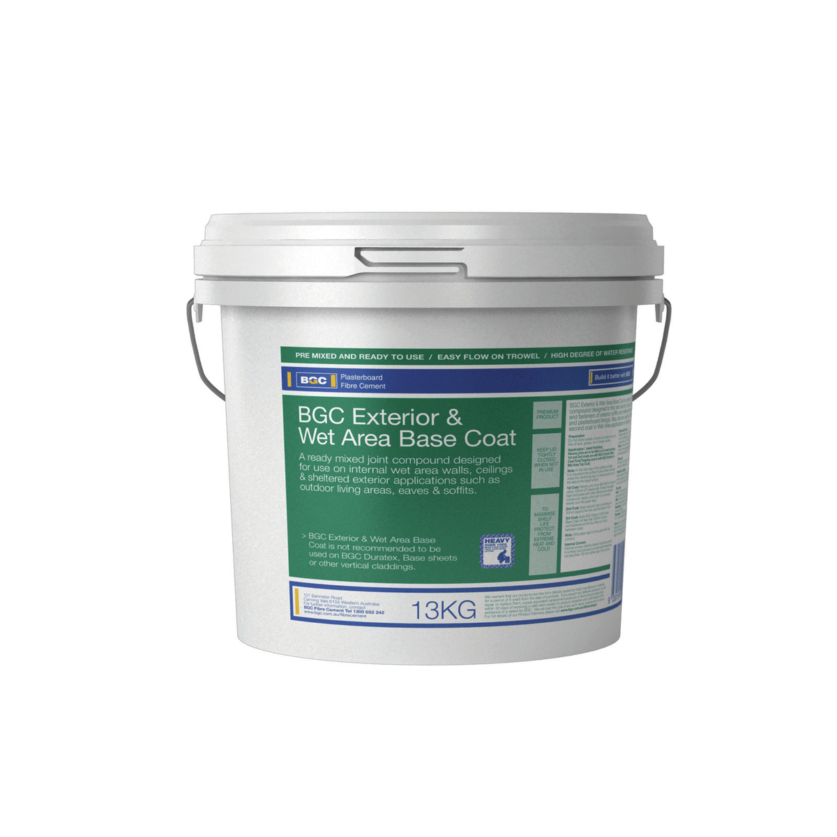 13kg Exterior and Wet Area Base Coat Compound - Base Coat - Bunnings ...