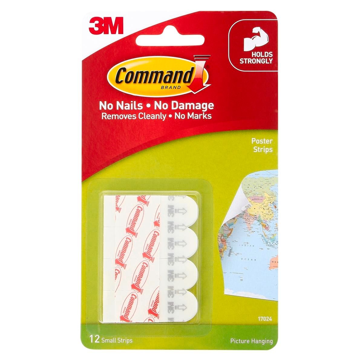 Command™ Poster Strips - 12 Pack - Bunnings New Zealand