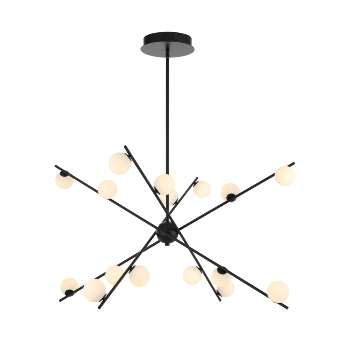 Telbix Captiva Contemporary Pendant Hanging Lamp Light Metal Glass ...