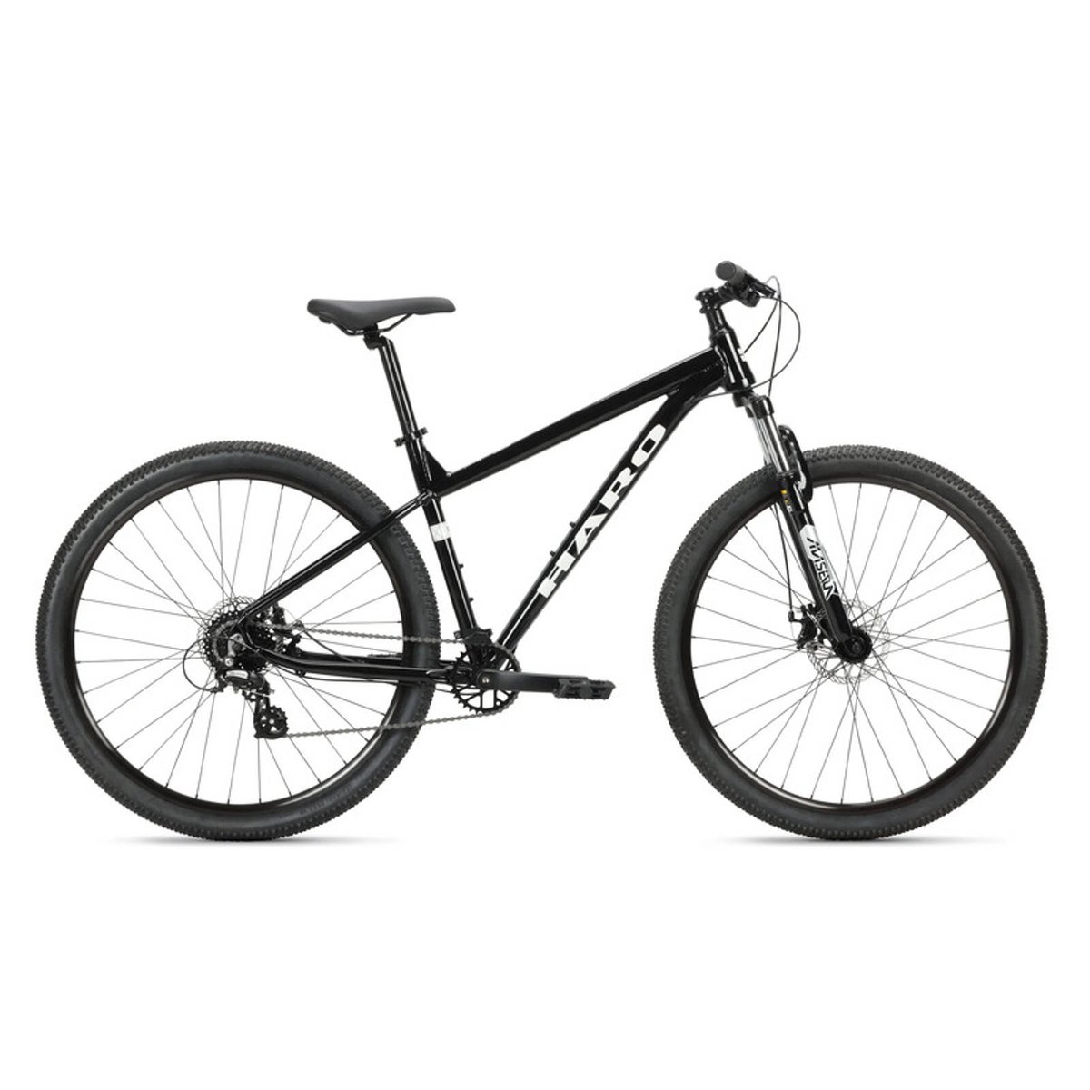 Haro Flightline 2 29" MTB Bike - Gloss Black Grey - LG - Bunnings Australia