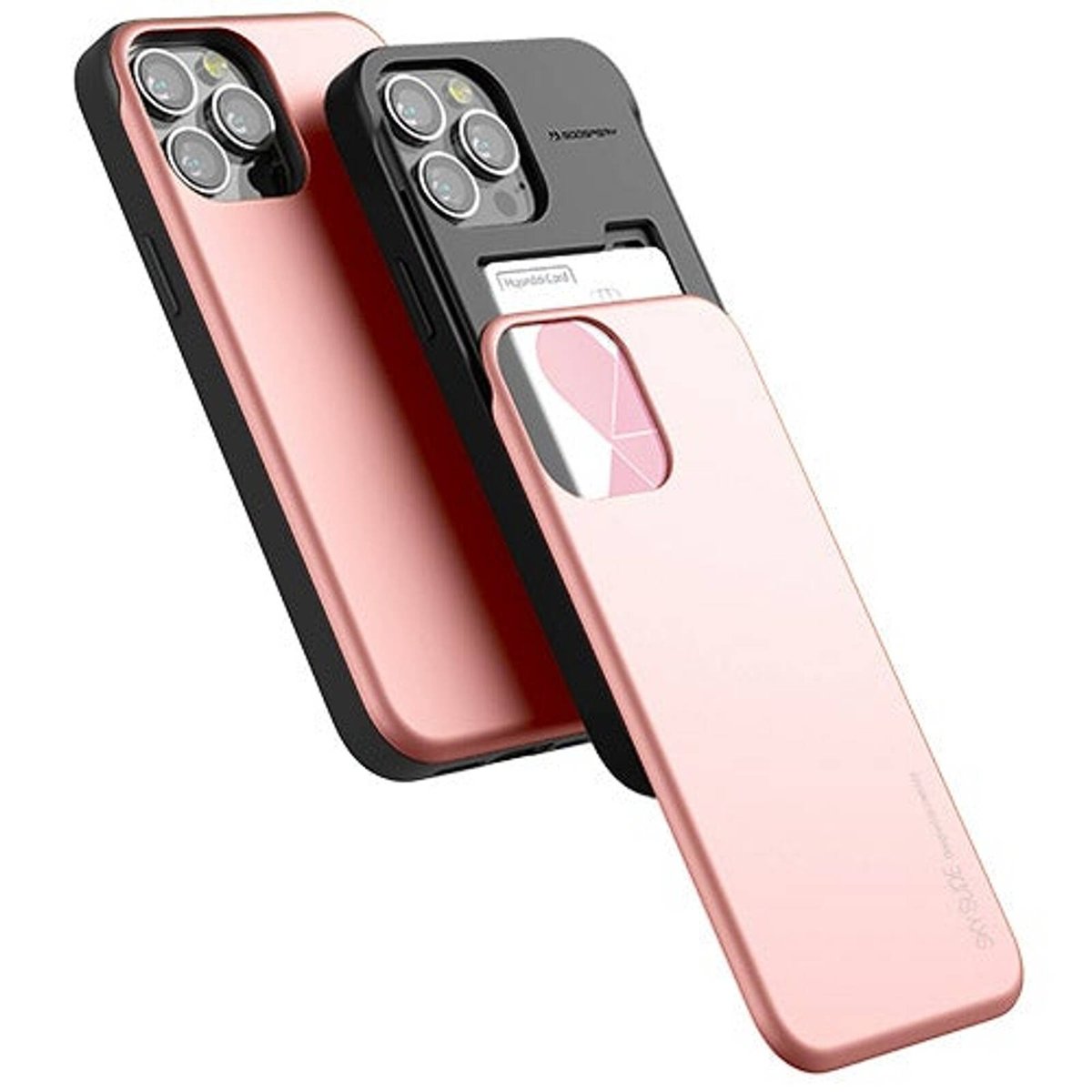 Sky Slide Bumper Case for iPhone 13 mini Rose Gold - Bunnings Australia