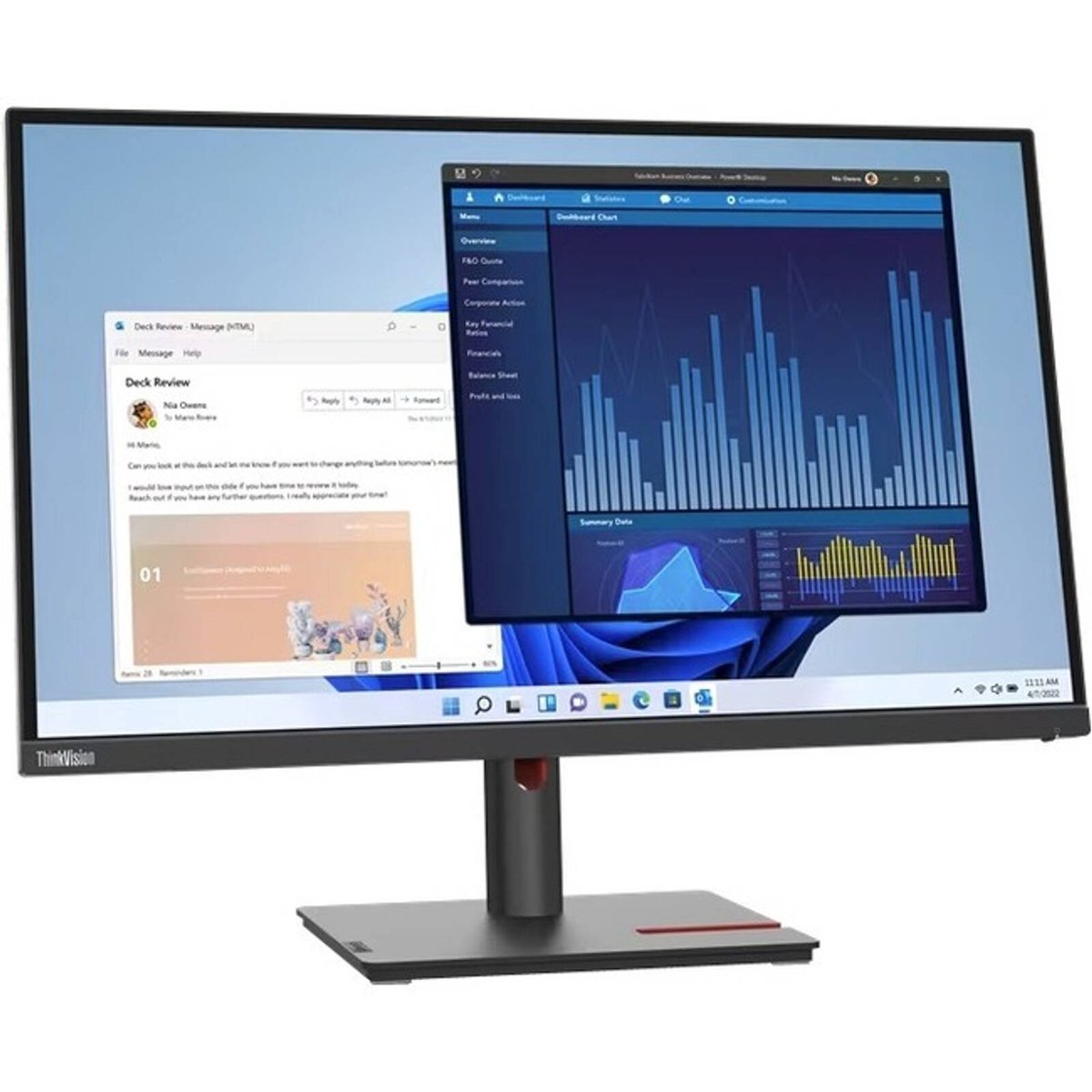 Lenovo ThinkVision T27p-30 27" 4K UHD LED Monitor - Bunnings Australia