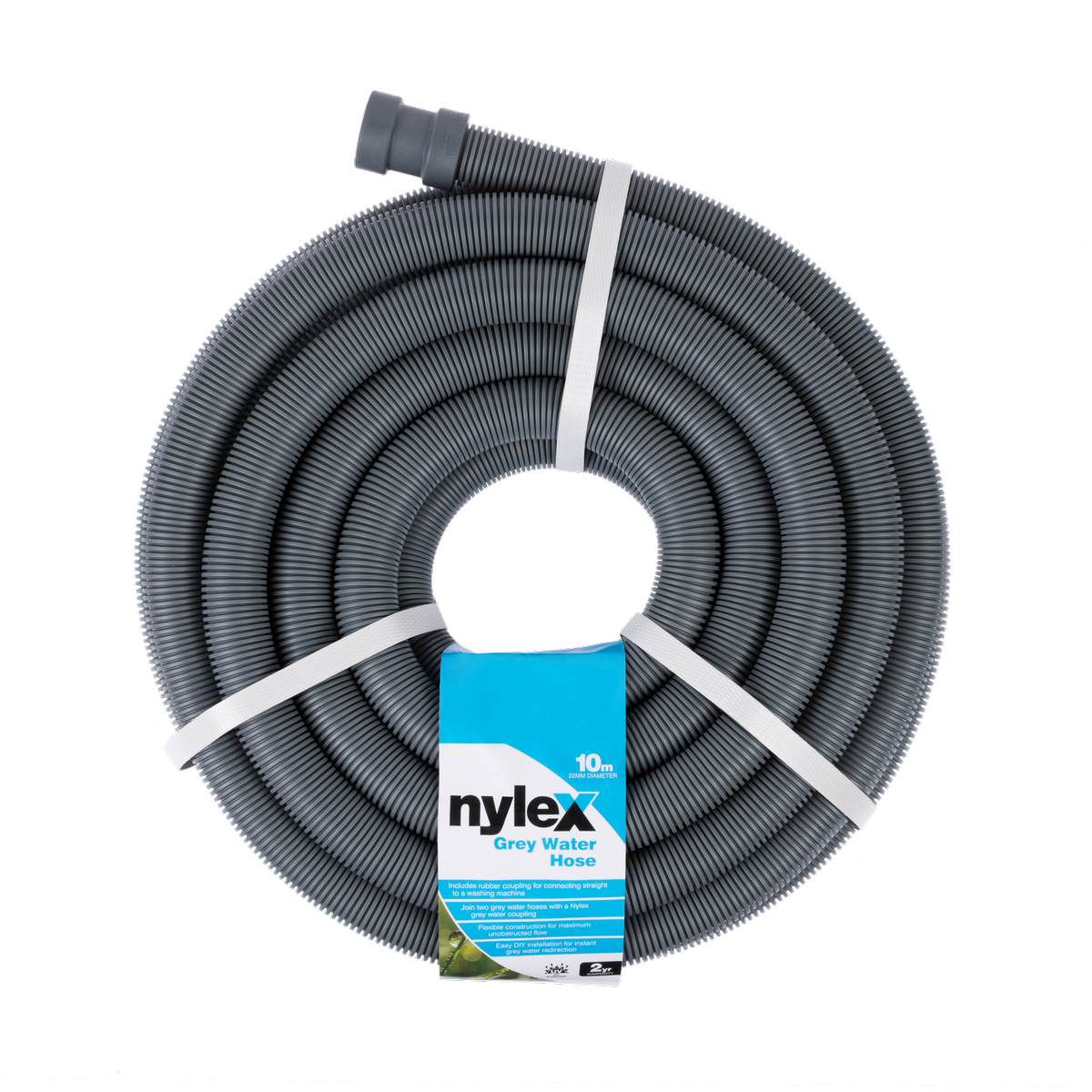 Nylex 22mm x 10m Grey Water Chief Hose - Bunnings Australia