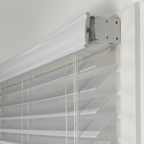 Practa 50 x 1500 x 1500mm White PVC Venetian - Bunnings Australia