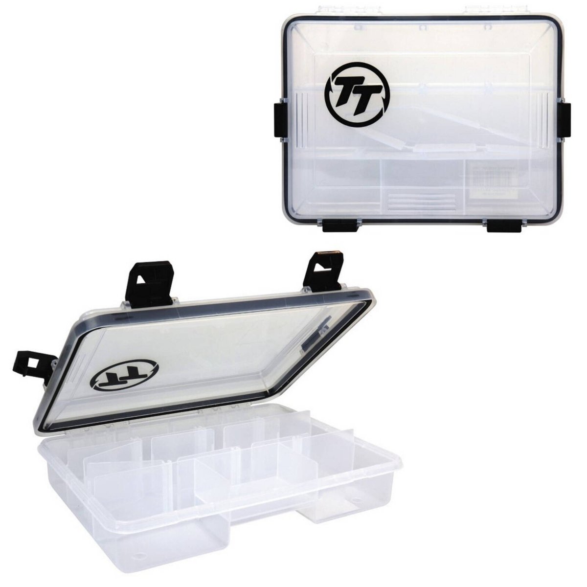 Small Tackle Tactics Waterproof Fishing Tackle Tray with Adjustable ...