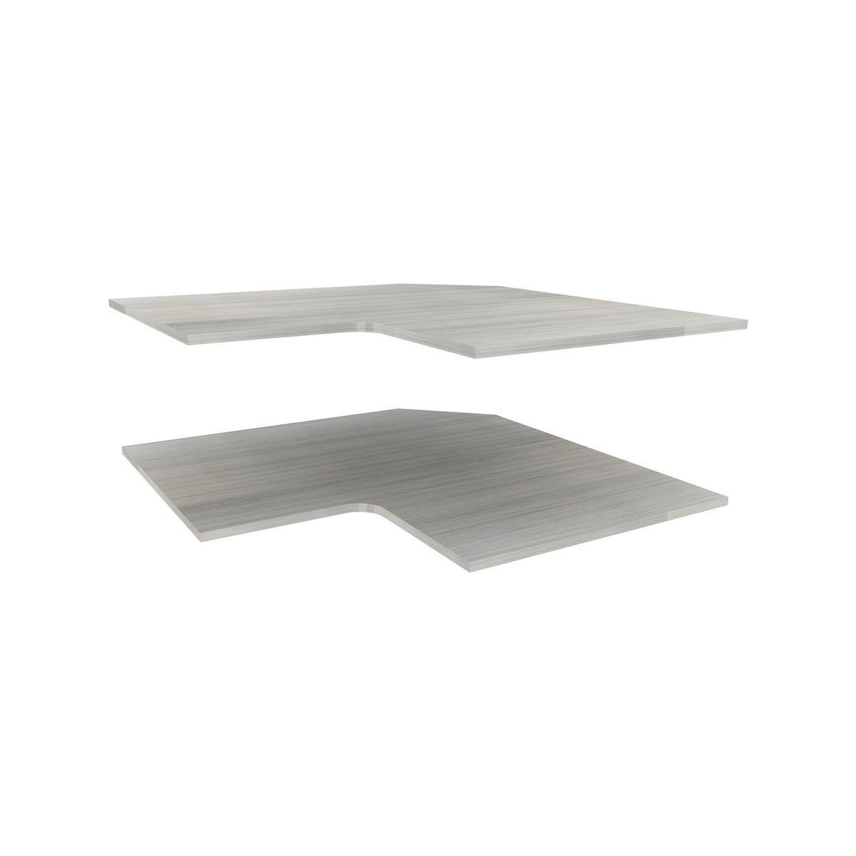 Lugna 900 x 380 x 16mm Mist Corner Adjustable Shelf - 2 Pack - Bunnings ...