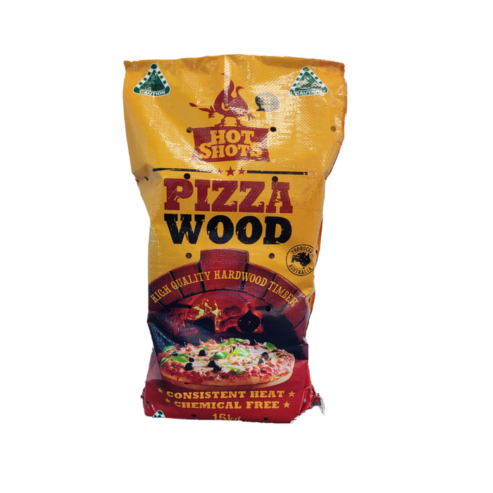 Hot Shots 15kg Pizza Wood Bag - Bunnings Australia