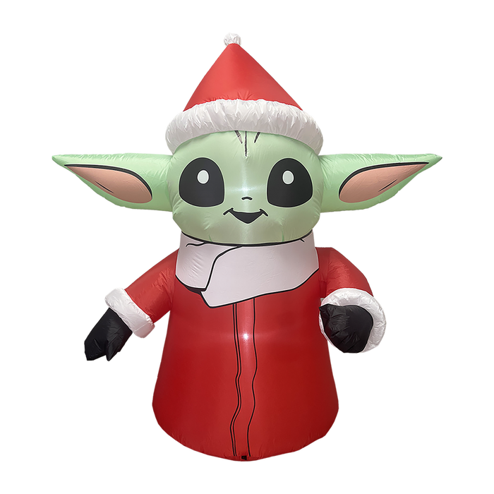 Star Wars The Mandalorian Festive 1.8m Grogu Inflatable - Bunnings ...